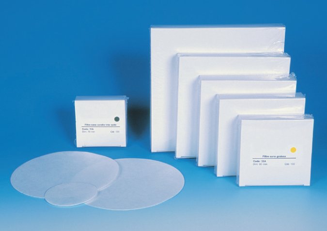 Filtrační papír Grade 601, pr.180mm, bal. 100 ks | Fisher Scientific