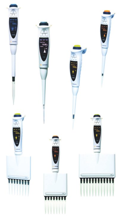 Mikropipeta Sartorius Biohit Picus 8 x 50 - 1200 ul, nabíjecí adapter ...